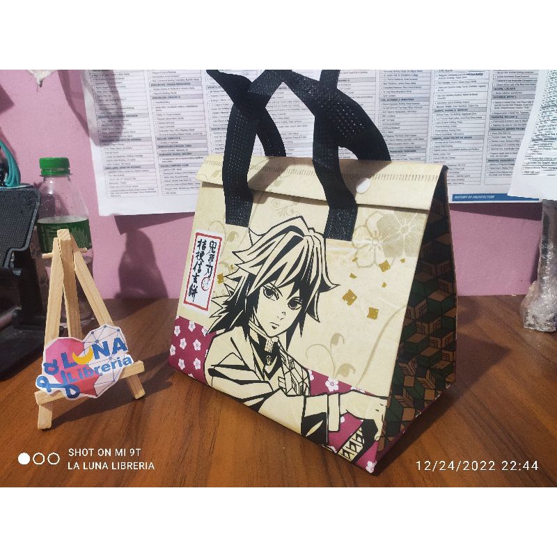 Demon Slayer / Kimetsu no Yaiba Lunch Bag / Eco Bag Tomioka Giyu ...