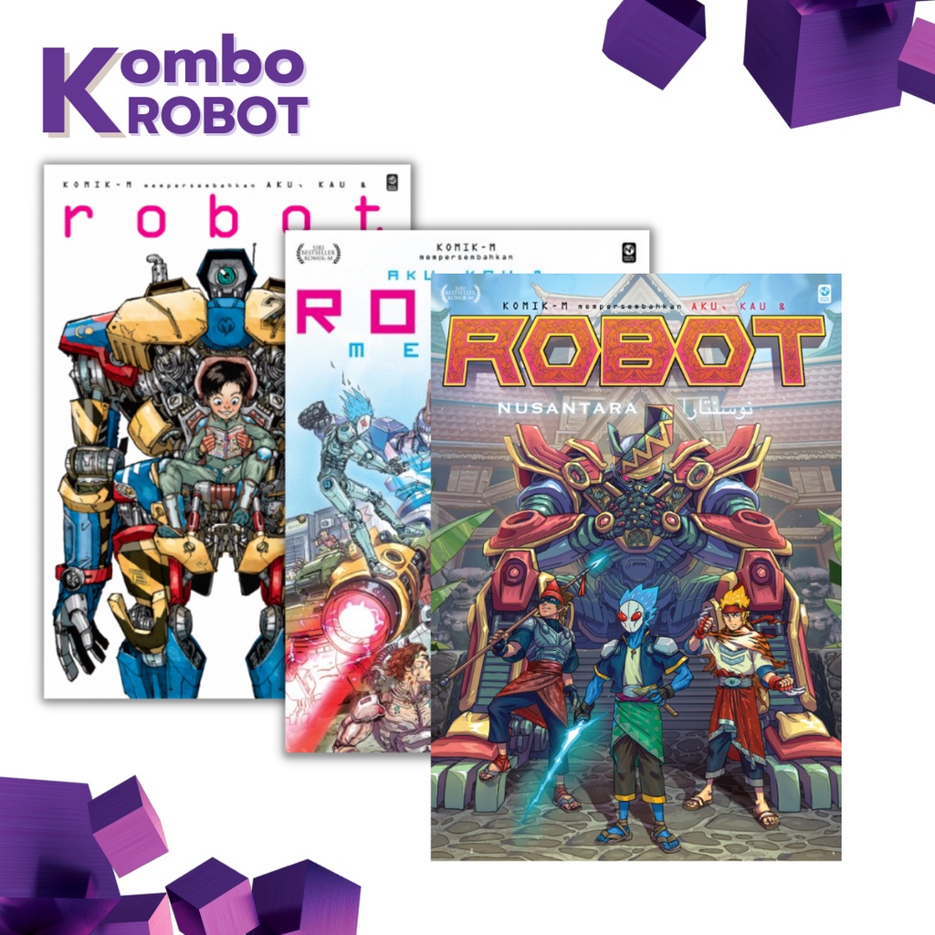 Combo Comics For My Children, You & Robots | Shopee Philippines
