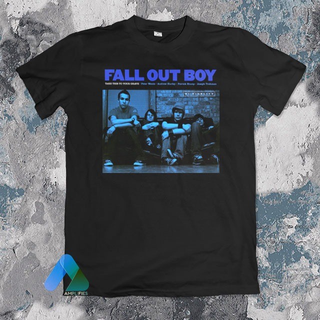 T-shirt Band FALL OUT BOY FOB - TAKE THIS TO YOUR GRAVE | Shopee ...