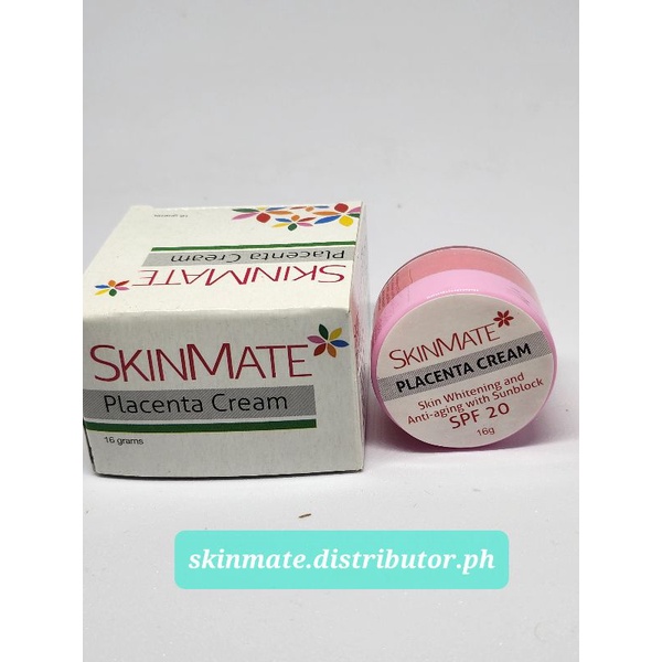 SKINMATE PLACENTA CREAM 16 grams (Price per box) | Shopee Philippines