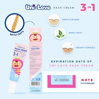 UniLove Rash Cream 20g Pack of 1 | Shopee Philippines