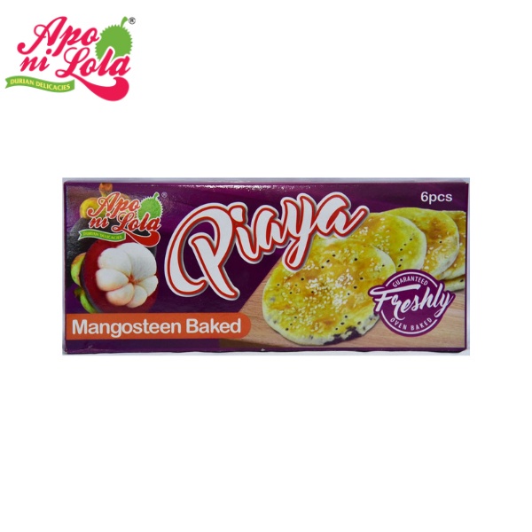 Apo ni Lola | Special Mangosteen Baked Piaya 6 pcs/Pack | Davao Sweets ...