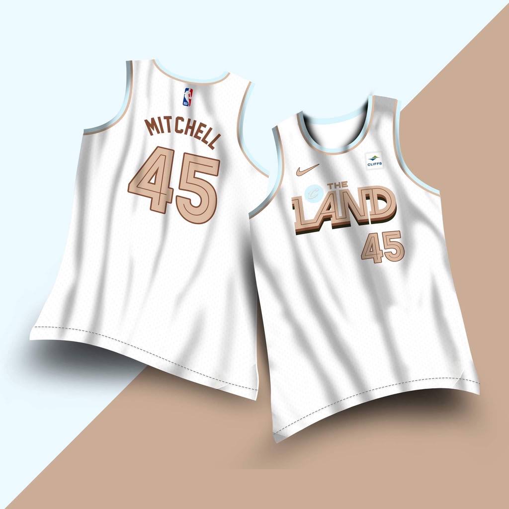 2023! City Edition CLEVELAND CAVALIERS THE LAND GARLAND #10 Jersey ...