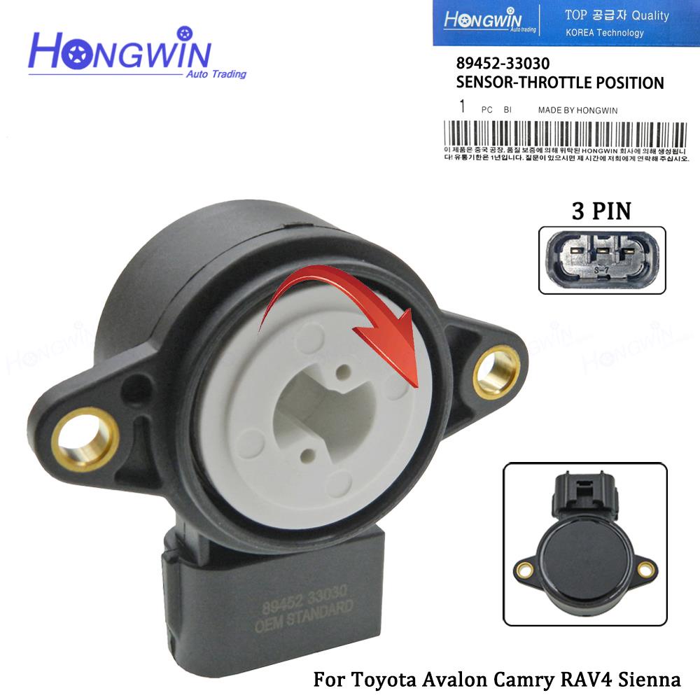 89452-33030 Throttle Position TPS Sensor Fits Toyota Toyota Estima ...
