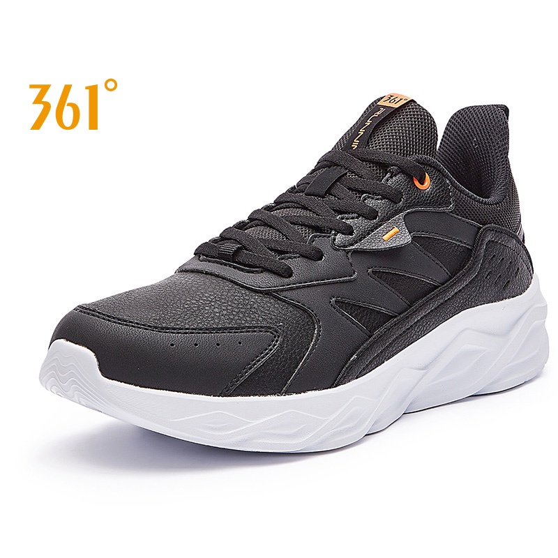 361 Degrees Men Running Shoes Shock Absorption Breathable Mesh Sports ...
