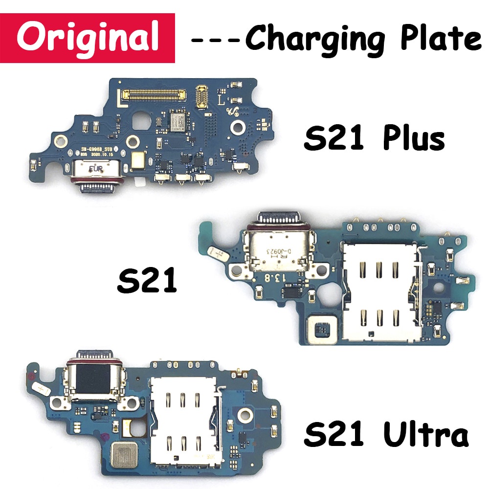 Orig USB Charging Connector Board Port Dock Flex Cable For Samsung S21 ...