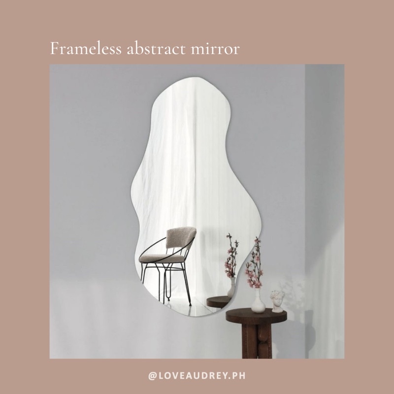 Minimalist aesthetic abstract mirror | Shopee Philippines