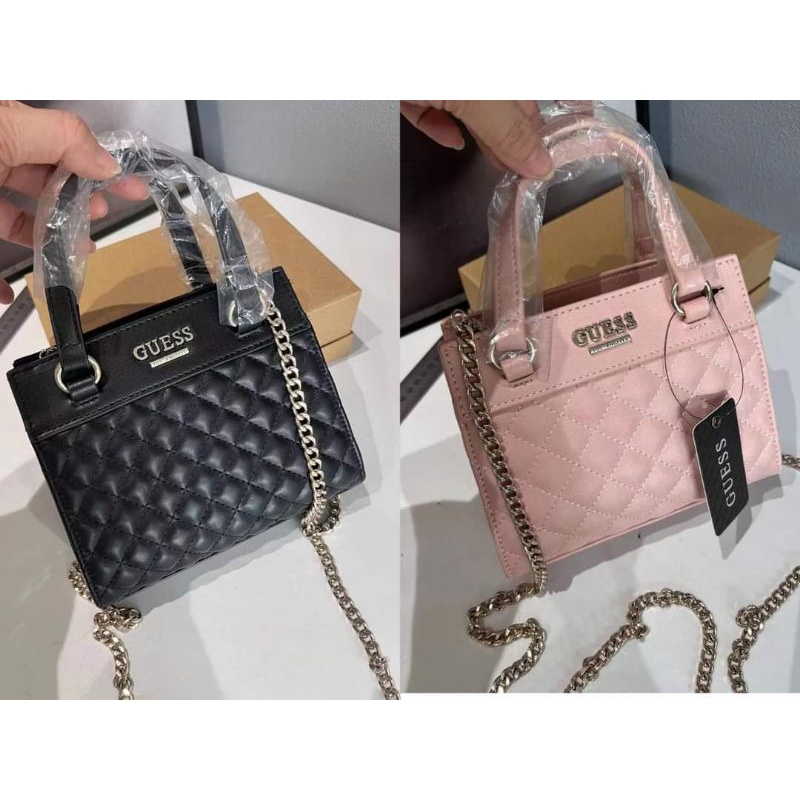 G UESS MINI SLINGBAG (MALL QUALITY) | Shopee Philippines