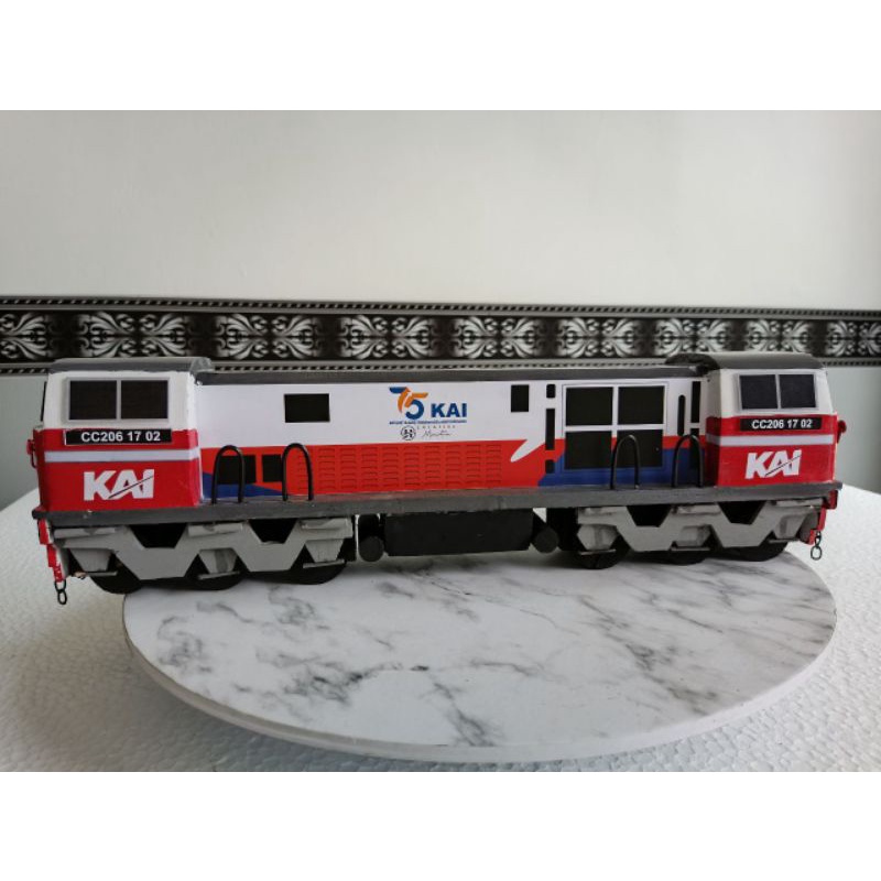 Premium Product Locomotive cc206 Livery Christmas | Shopee Philippines