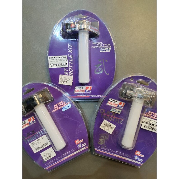 UMA RACING QUICK THROTTLE PIPE Y15ZR W/O CABLE~UNIVERSAL TYPE (LC135 ...