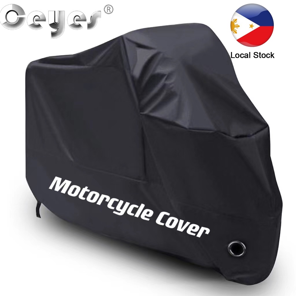 Ceyes Motorcycle Cover Waterproof Rain and Dust UV Cover Thickened For ...