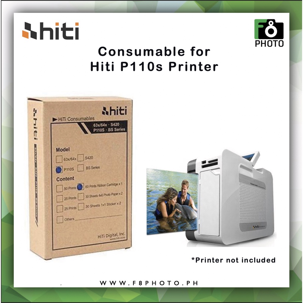 Hiti P110s Consumables / Paper Set | Shopee Philippines