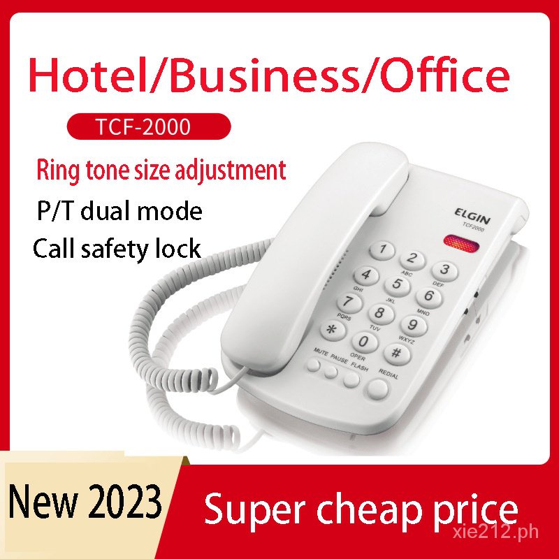 TCF-2000 business office telephone home guest room hotel telephone fixed telephone landline ...