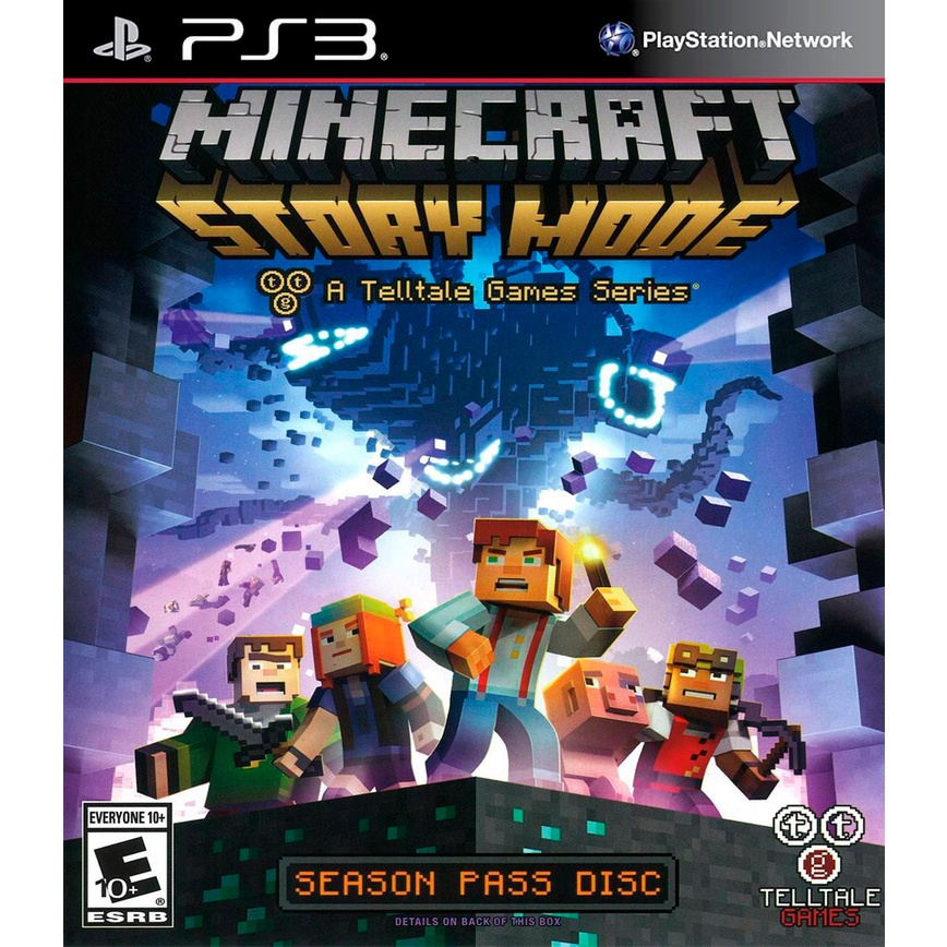 PS3 PKG GAME CASSETTE MINECRAFT STORY MODE | Shopee Philippines