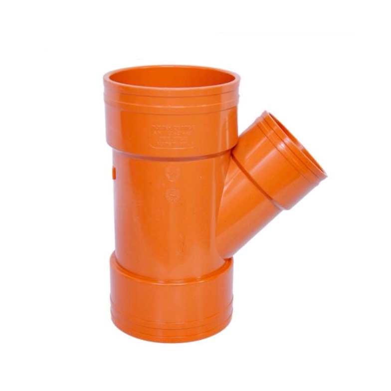 PVC Orange Fittings Sanitary Fittings Pipe Sanitary TEE WYE (Price 1pcs ...