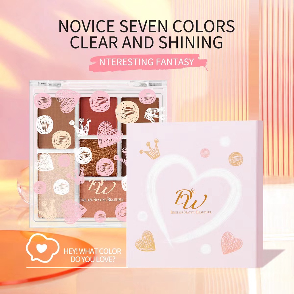 [DW] New 7 Shades Eyeshadow Palette | Shopee Philippines
