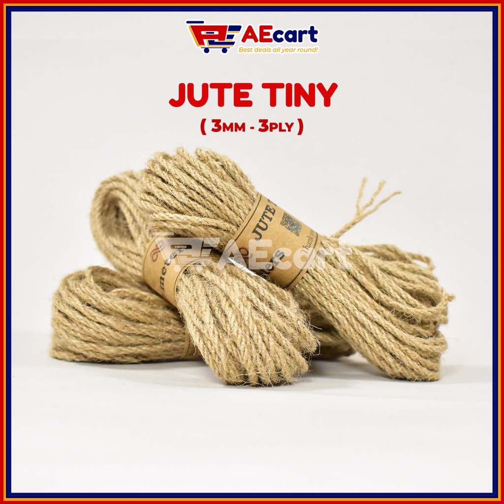 3MM 3PLY | 𝐉𝐔𝐓𝐄 𝐒𝐓𝐑𝐈𝐍𝐆 / 𝐉𝐔𝐓𝐄 𝐓𝐈𝐍𝐘 | 10m/50m | aecart.ncr | Shopee ...