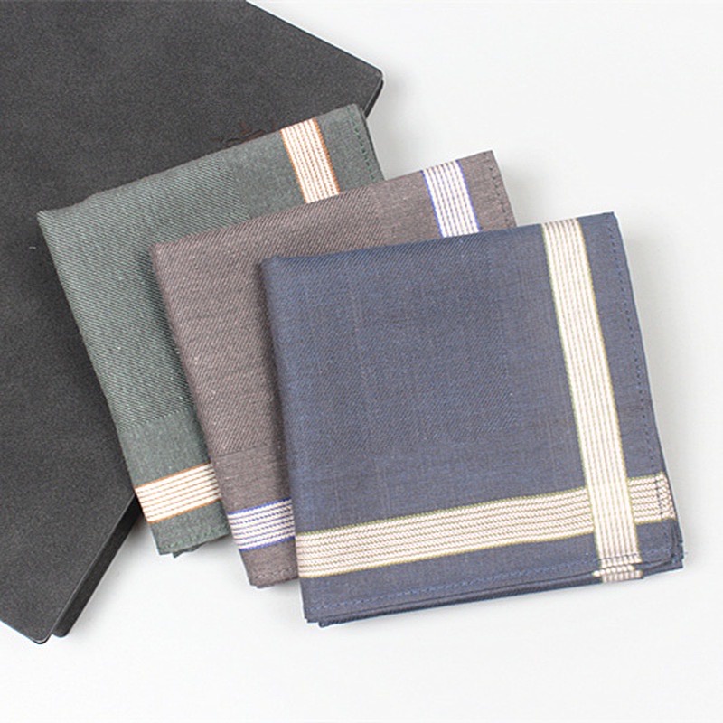 Cotton handkerchief soft wicking towel Thin handkerchief classic 3pcs ...