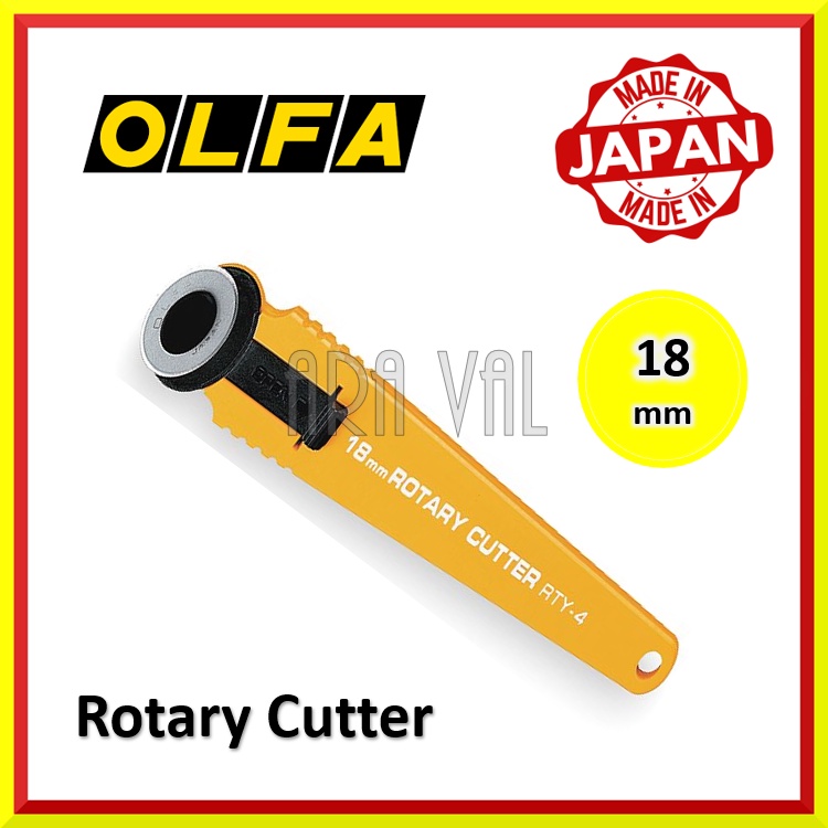 Olfa Rotary Cutter 18mm RTY-4 Made in Japan Original | Shopee Philippines