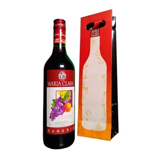 Maria Clara Sangria with free paper bag Label 750ml. | Shopee Philippines