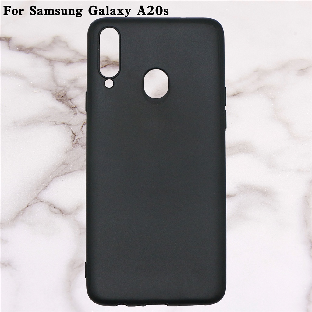For Samsung Galaxy A20S A 20s A207 SM-A207F TPU Soft Silicone Black ...