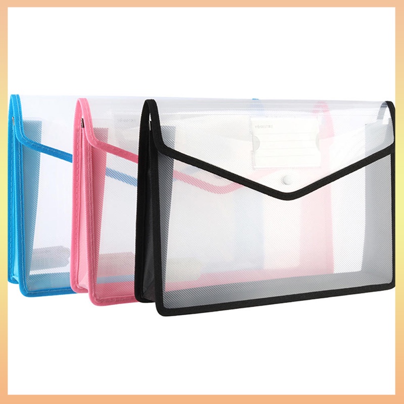 Plastic Envelope A4 A3 Document Bag Large Capacity Document Organizer ...