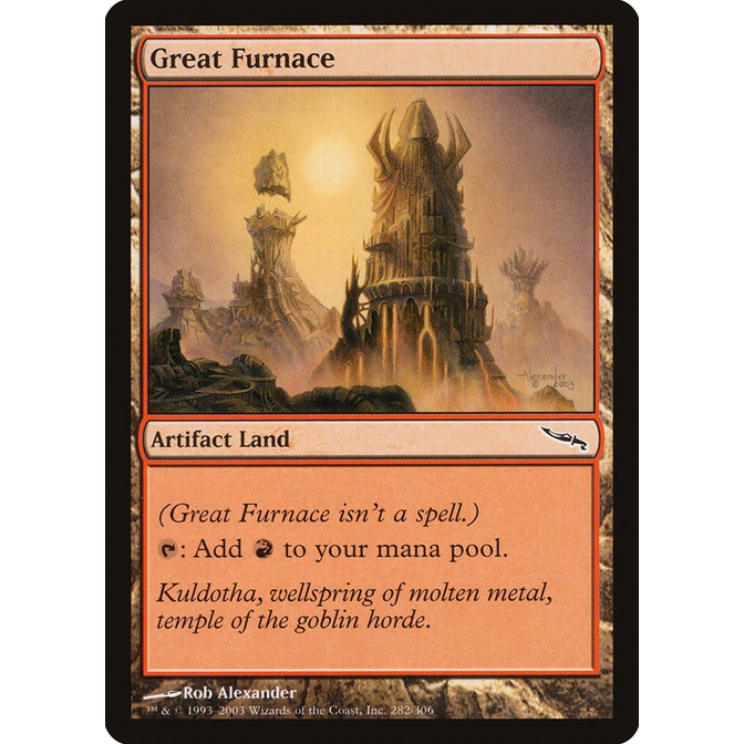Great Furnace - MTG Magic: The Gathering | Shopee Philippines