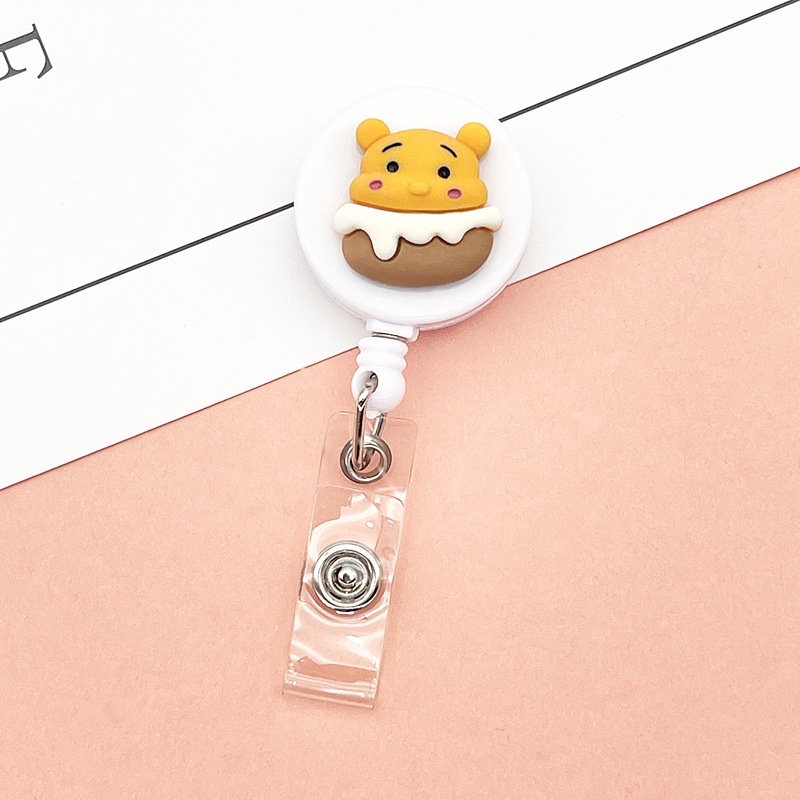 Winnie the Pooh ID ROLLING Retractable Pull-out Badge ID Department ...