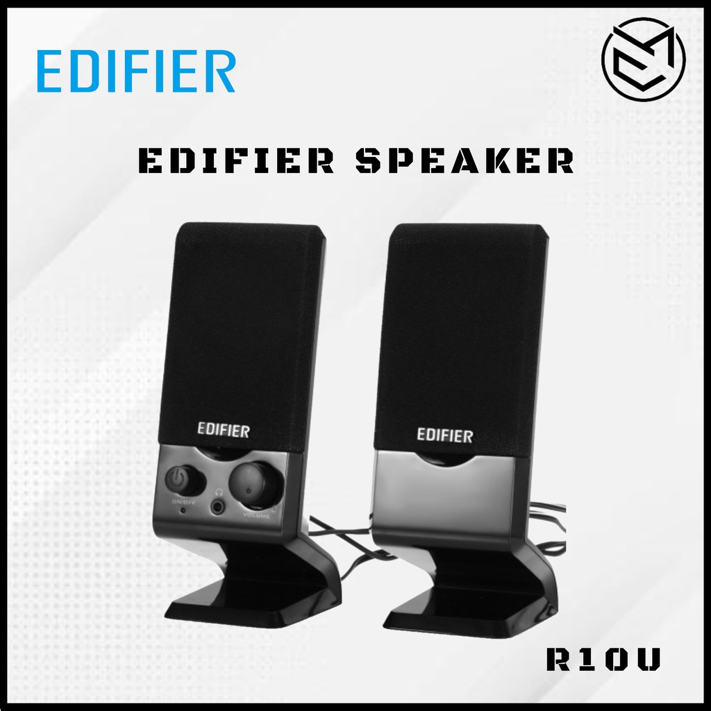 R10U Double-horn Multifunctional Computer Speakers 3.5mm Audio/Volume ...