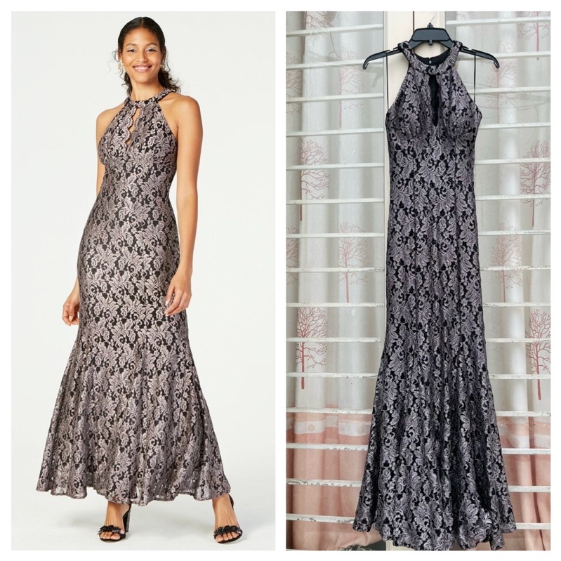 Night way evening dress made in standard sizes 10 and 14 us | Shopee ...