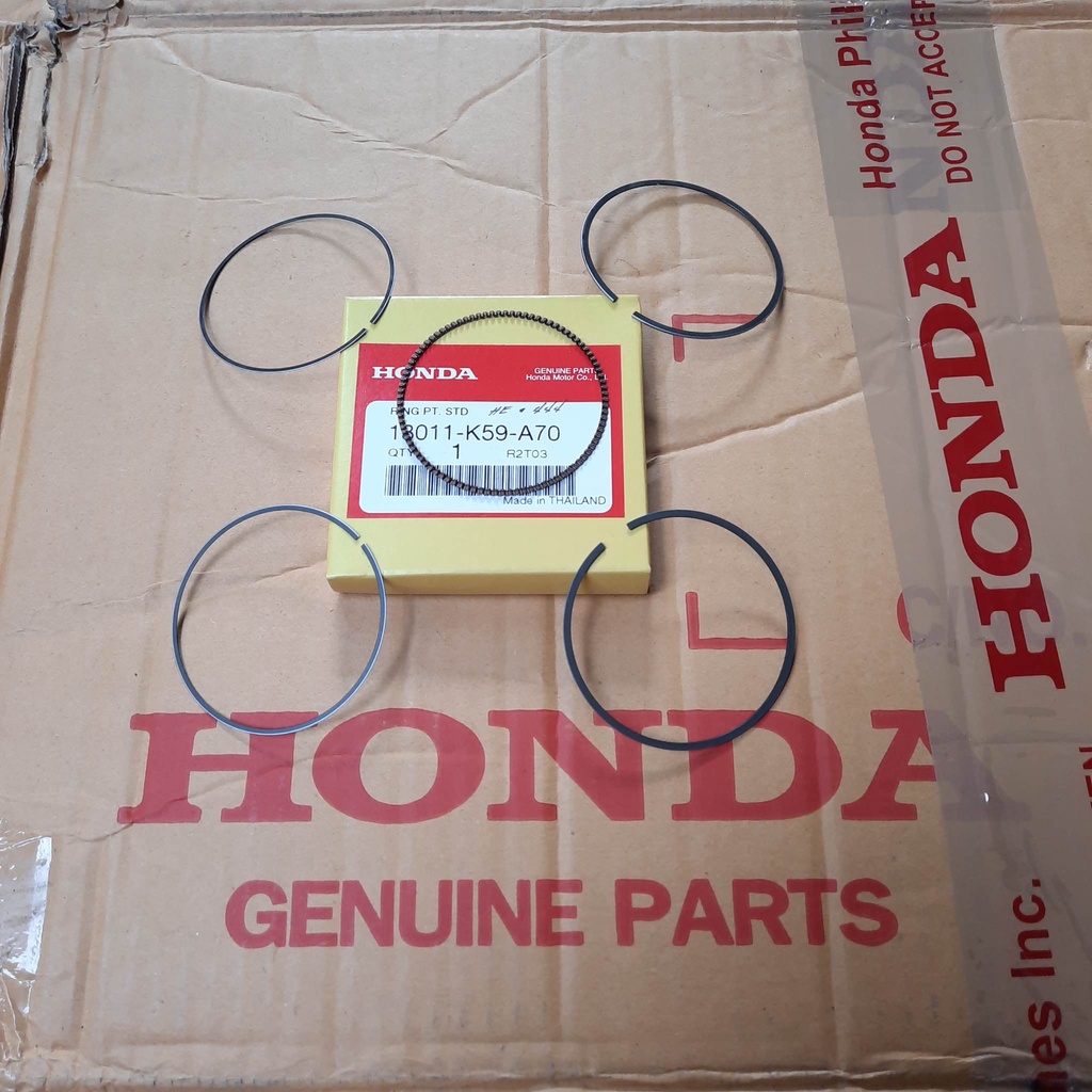 Piston Ring Honda Genuine (Honda Click 150i/Airblade150)(Part Number ...