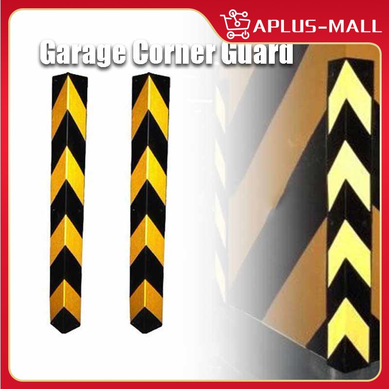 Heavy Duty Rubber Corner Guard Garage Protector Reflectorized Guard For ...