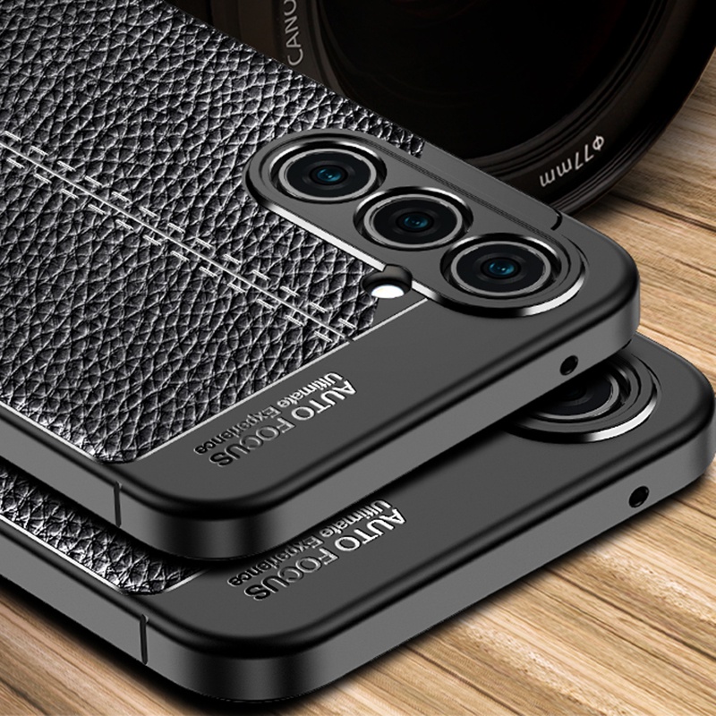 For Samsung Galaxy A54 A34 A14 5G ShockProof Rubber Slim TPU Leather ...