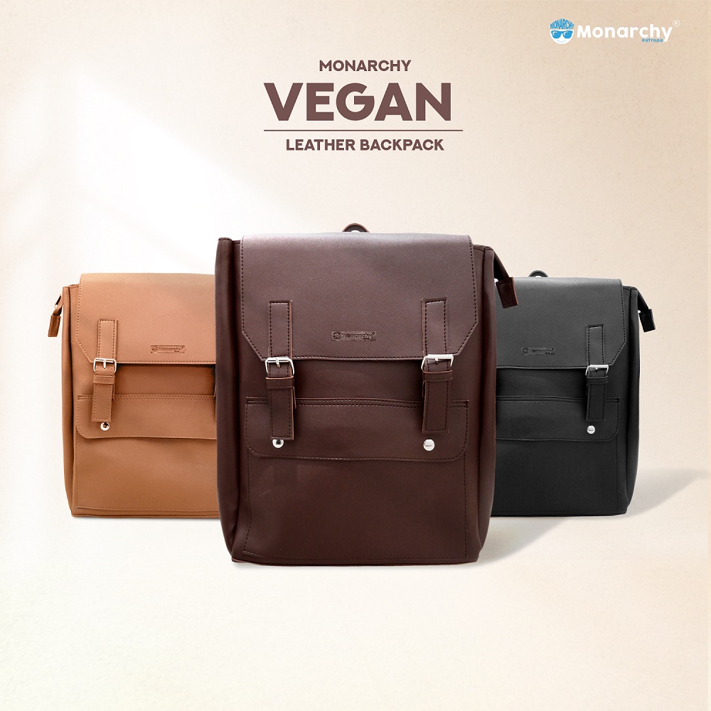 Monarchy Perseverance Vegan Leather Backpack | Minimalist | Bags Bag ...