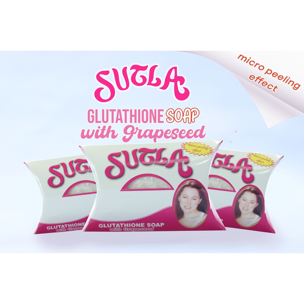 SUTLA GLUTATHIONE WITH GRAPESEED (MICRO PEELING EFFECT) | Shopee ...