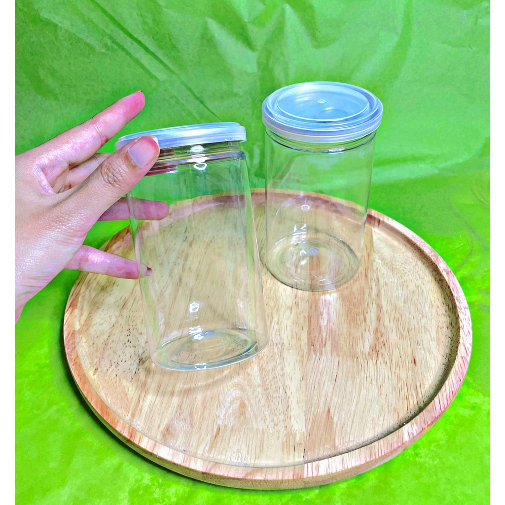 The Transparent Piggy Bank Has A Real Picture High Jar Pull-Lid Type ...