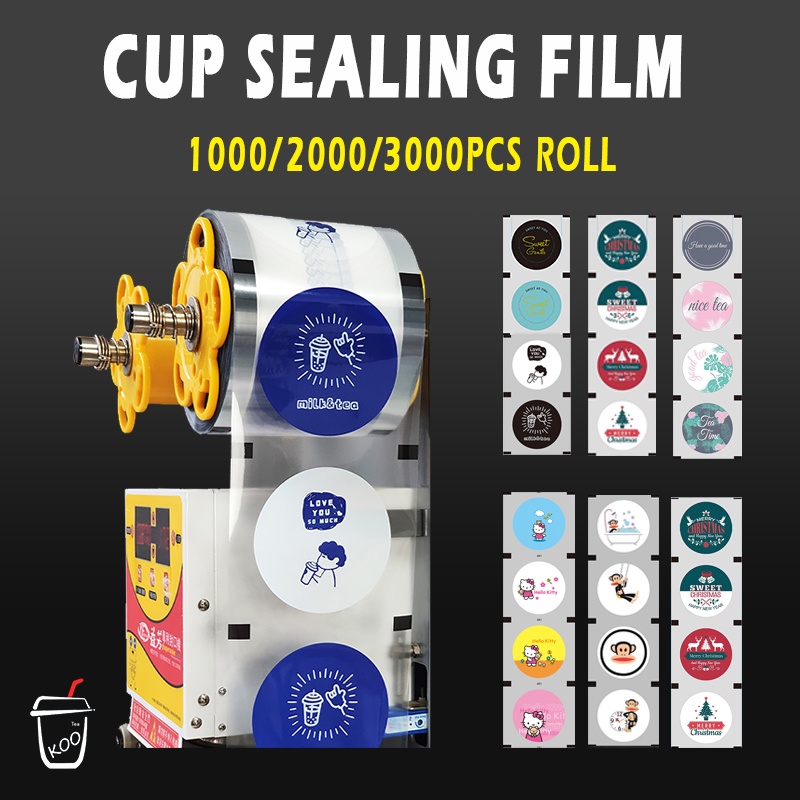 Cup Sealing Film Frosted Sealer Film Coverl For Cup Milk Tea Juice Cup ...