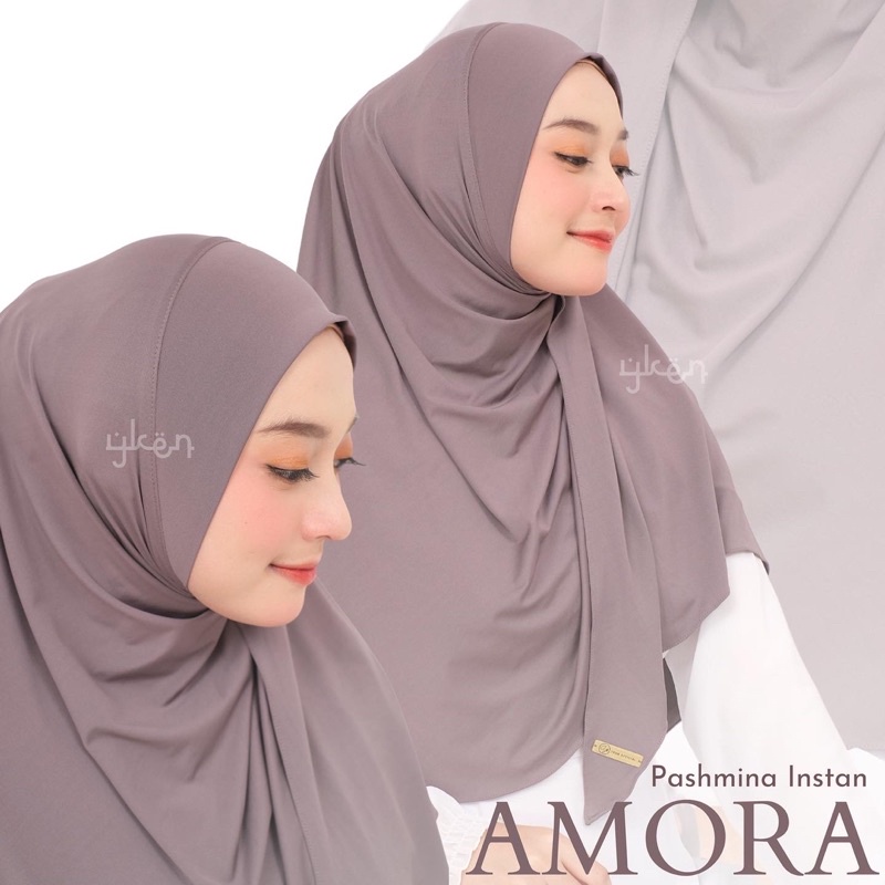 Amora Pashmina Instant Premium Instant Premium - Korean Jersey Premium ...