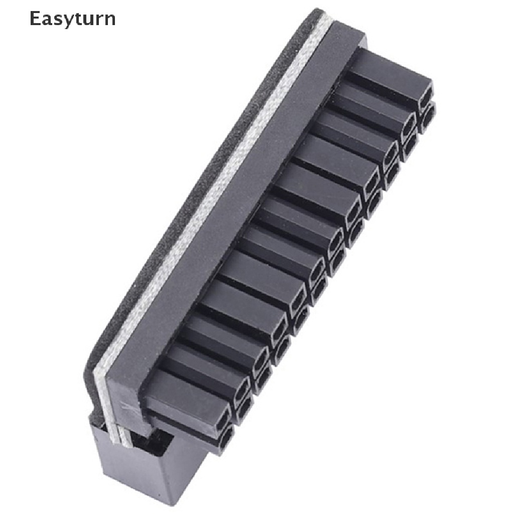 Easyturn ATX 24Pin 90 degree 24 pin to 24pin Power Plug Adapter ...
