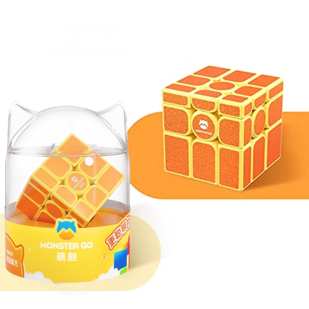 Monster Go Mirror Cube, 3x3 Speed Cube Different Shapes Puzzle Cube ...