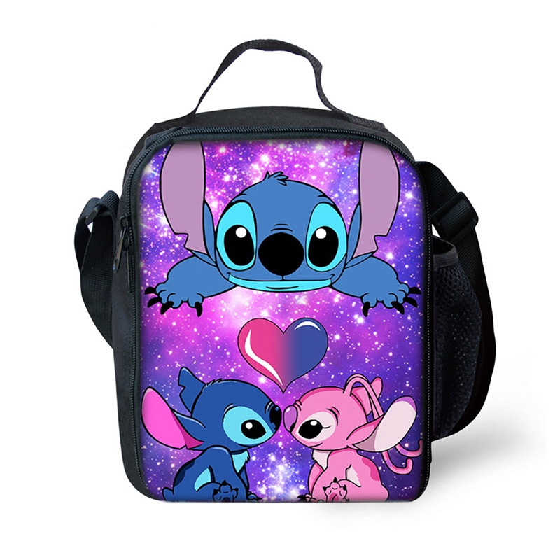 Lilo Stitch Lunch Bag Boy Girl Portable Thermal Picnic Bags Kids ...
