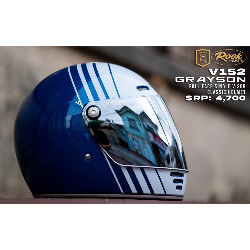 ROOK HELMET V152 GRAYSON | Shopee Philippines