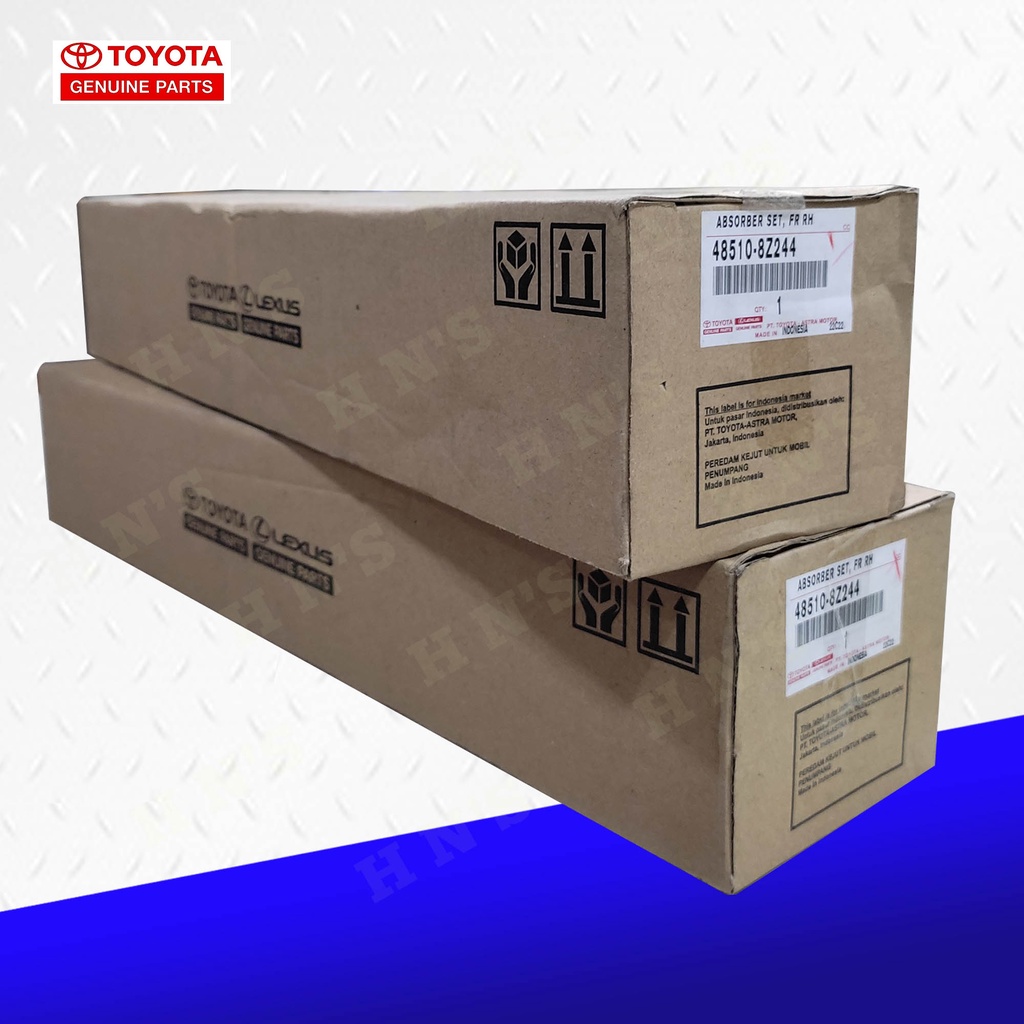 Toyota Genuine Shock Absorber for Toyota Fortuner (2016-2021) 1 Set ...
