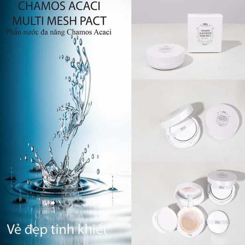 Chamos ACACI Korean makeup powder maintains a long time with sun protection 15g | Shopee Philippines