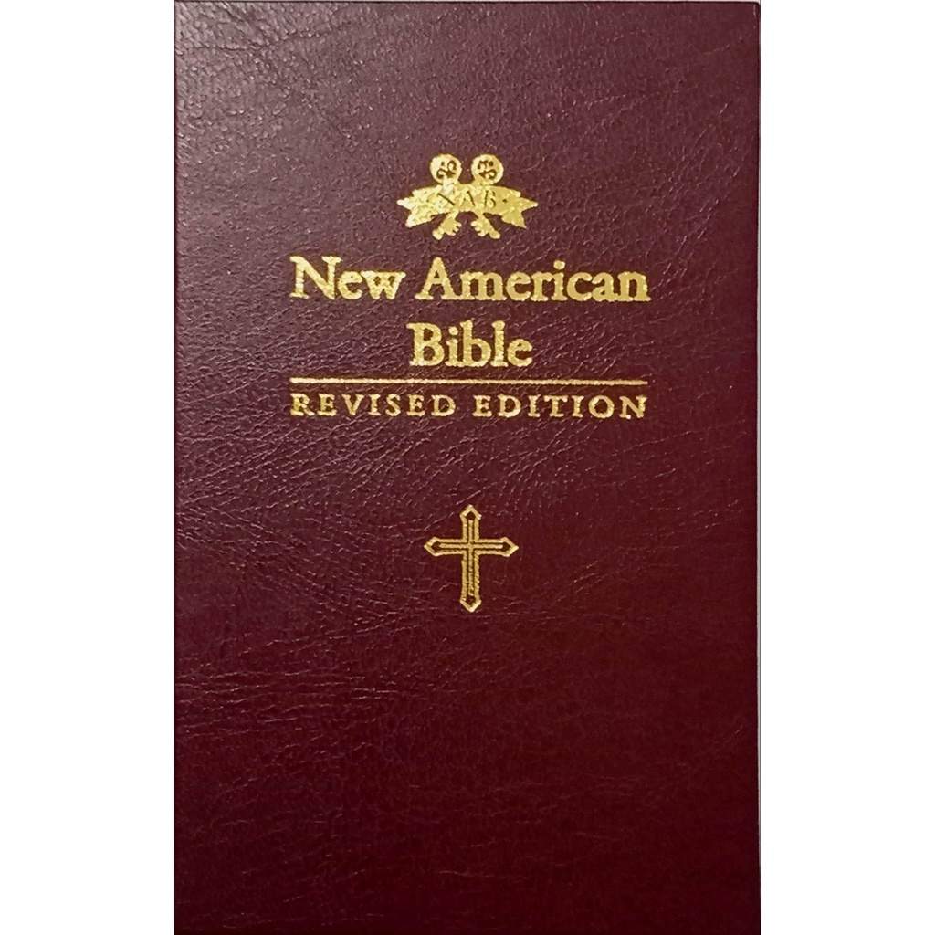 PCBS PCBS New American Bible Revised Edition Compact Size: Burgundy ...