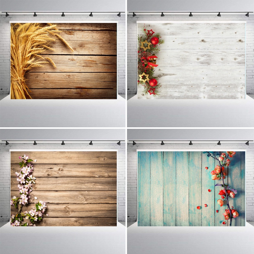 Wholesale 39 Designs 125X80CM Photography Studio Background Props Wood Grain Wood Board ...