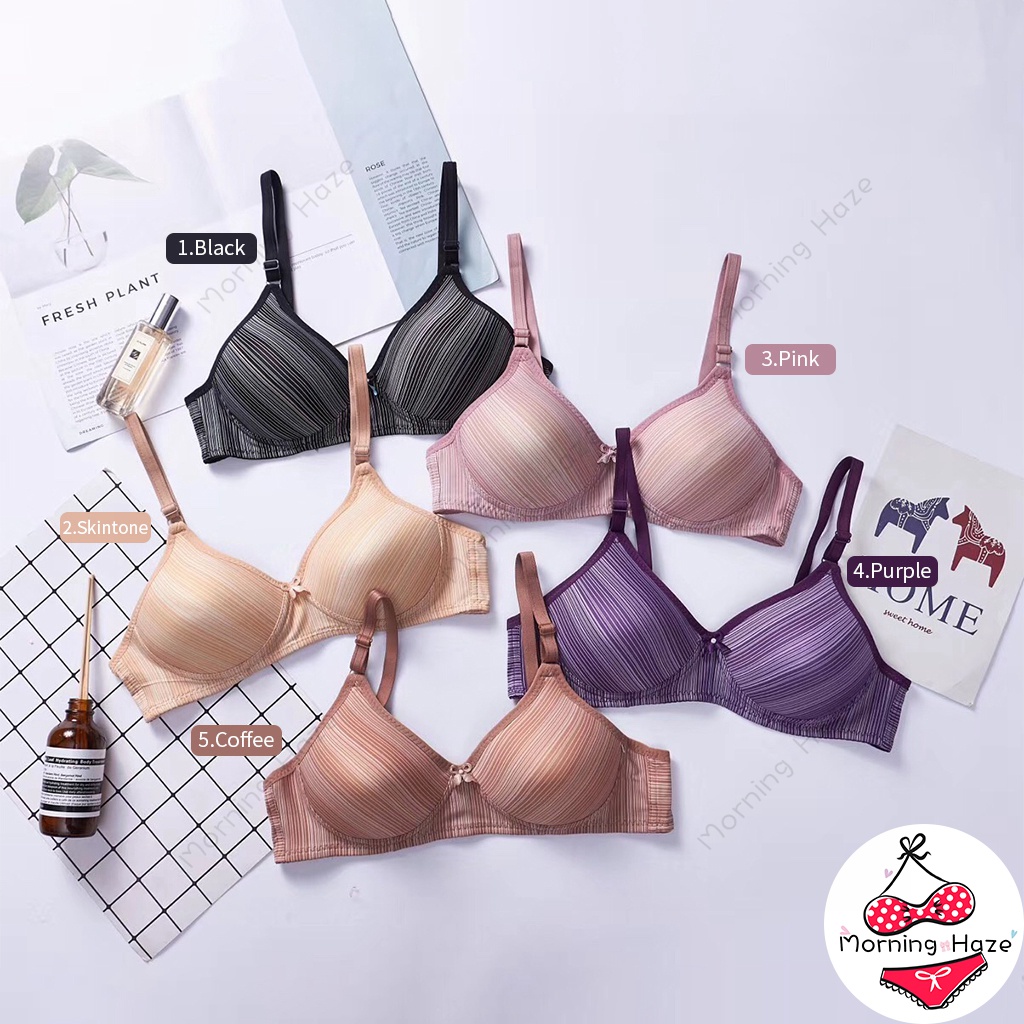 Non-wire Korean Fashion Bra Cup A Seamless Breathable Size 32-38 588 ...
