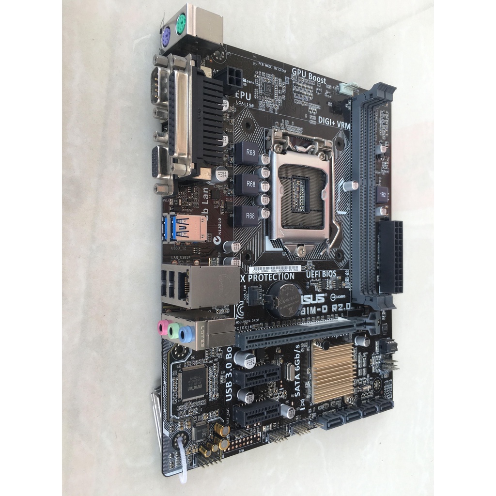 Asus/Asus H81M-D R2.0 Motherboard Supports 1150-Pin DDR3 Memory ...