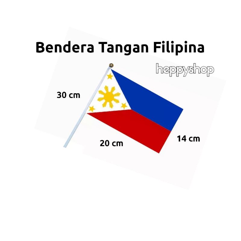 Philippines National Parade Hand Stick Flag | Shopee Philippines
