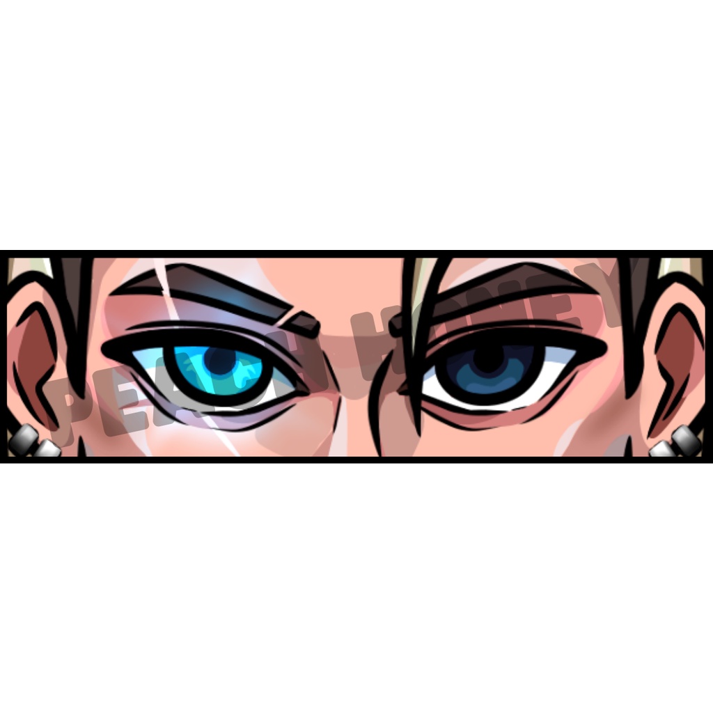 Valorant Eye Slap Stickers Viper Jett Fade Sova Sage Reyna Fade Chamber ...